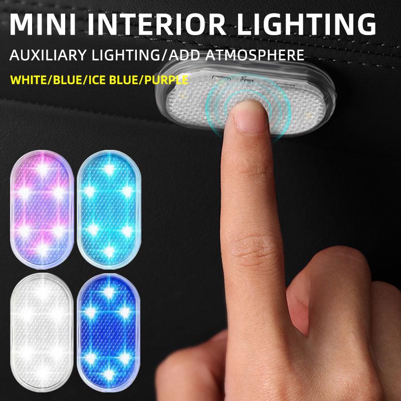 RGB LED Light Touch Switch Wireless Inside Car Reading Light - TikTok ...