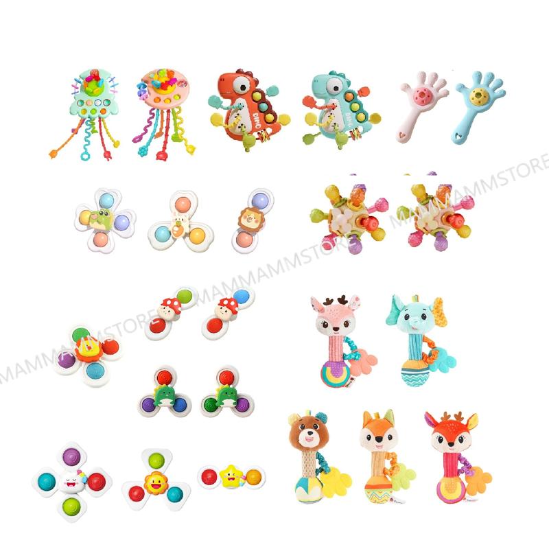 Mainan Tarik Tali/Sensori/Gigitan Bayi yang Menyeronokkan/Mainan ...