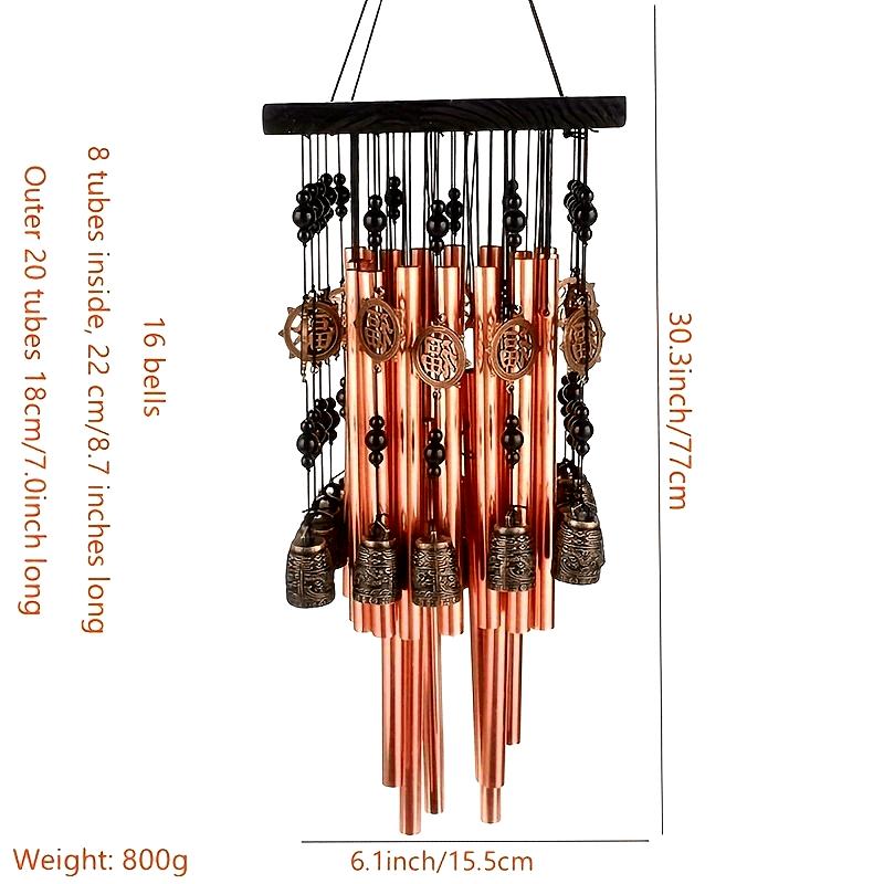 1Pcs Super Large 28 Tube Wind Chime Outdoor Wind Chime Garde - TikTok ...