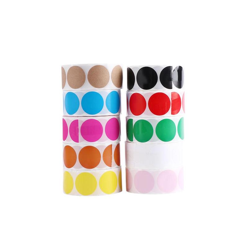 Pelekat Label Dot, Bulat Hijau 1 Inci, 500 Keping / Gulung, Alat ...