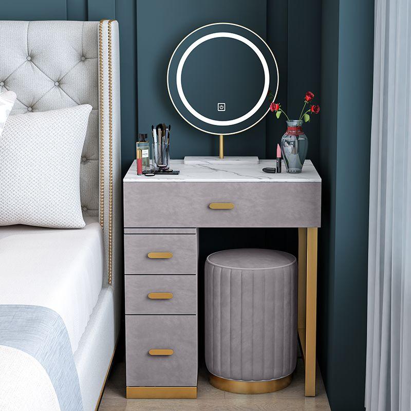 Marble Rock Slab Dressing Table Bedroom Modern Minimalist Small ...