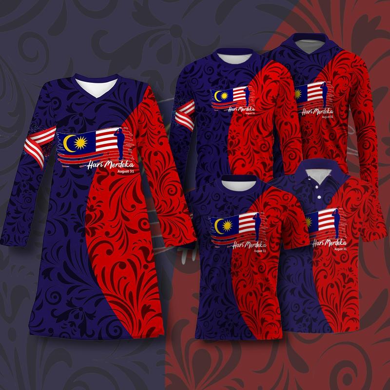 Baju-T Malaysia, Edisi Khas Merdeka 68, Kemerdekaan Baru, Pakaian ...