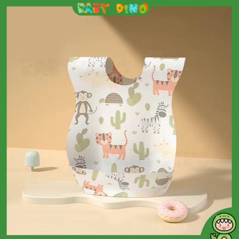 [1PC] Disposable Waterproof Baby Bibs Individual Packaging Children ...