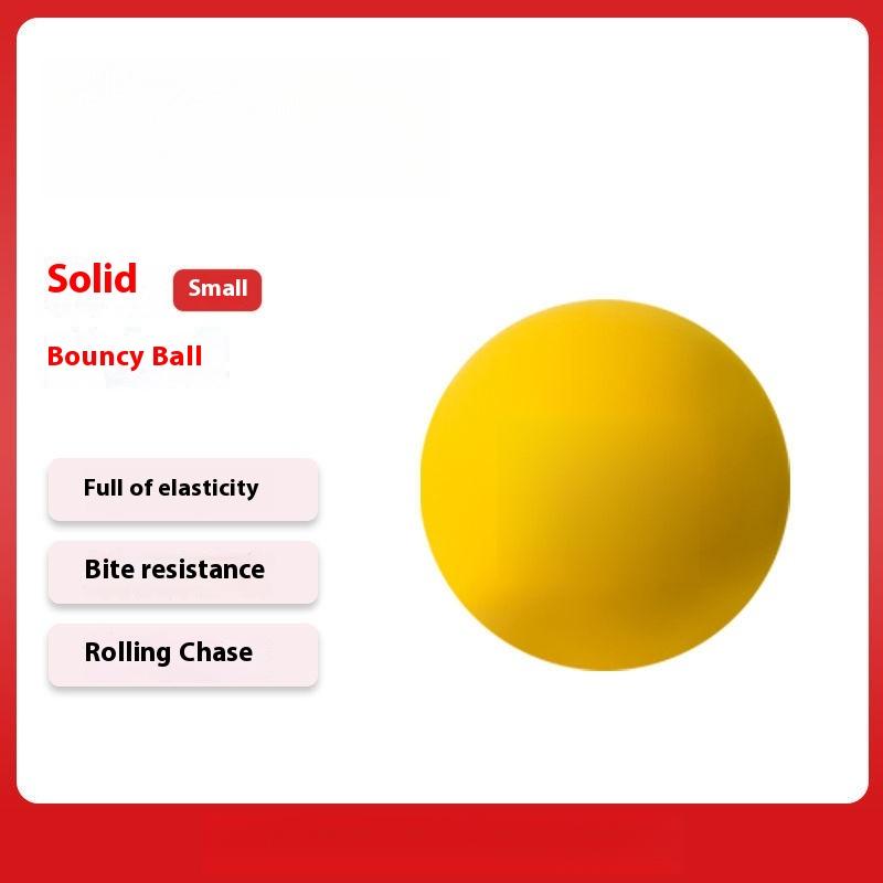 Pet Solid Ball Elastic Ball Interactive Training Rubber Ball - TikTok ...