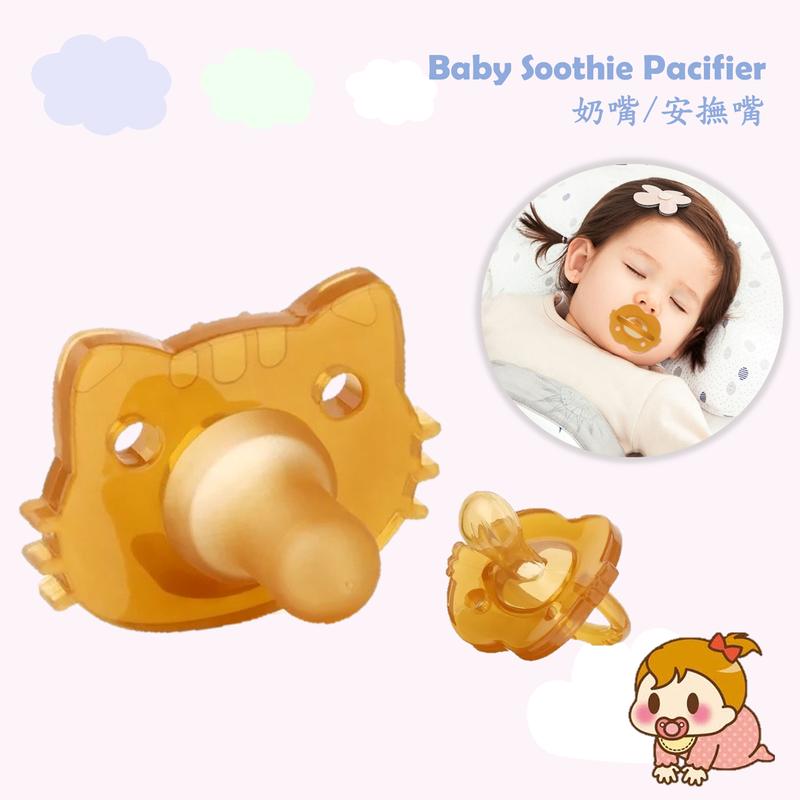 Baby Pacifier Soothie Pacifiers Baby Nipples Teethers Soft Silicone ...