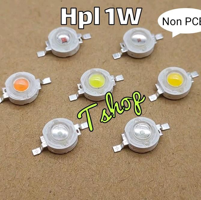 isi 10 Led Hpl 1W Non Heatsink - Shop | Tokopedia
