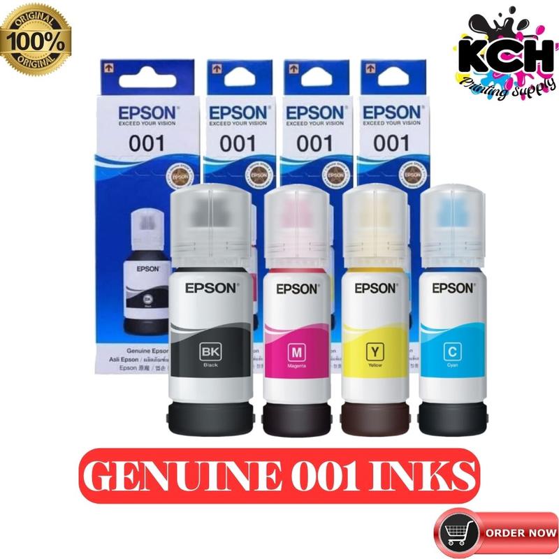 100% GENUINE 001 INKS FOR PRINTERS HIGH QUALITY - TikTok Shop Philippines