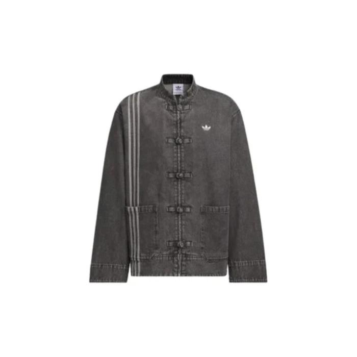 Jual Adidas CTT 3.1 Chinese Cheongsam Jacket Denim Black 100% Original ...