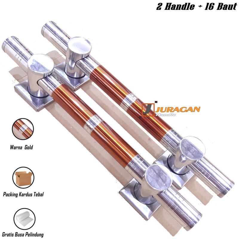 Gagang Pintu Minimalis 45 cm - Handle Pintu 2 Daun - Handle Pintu ...