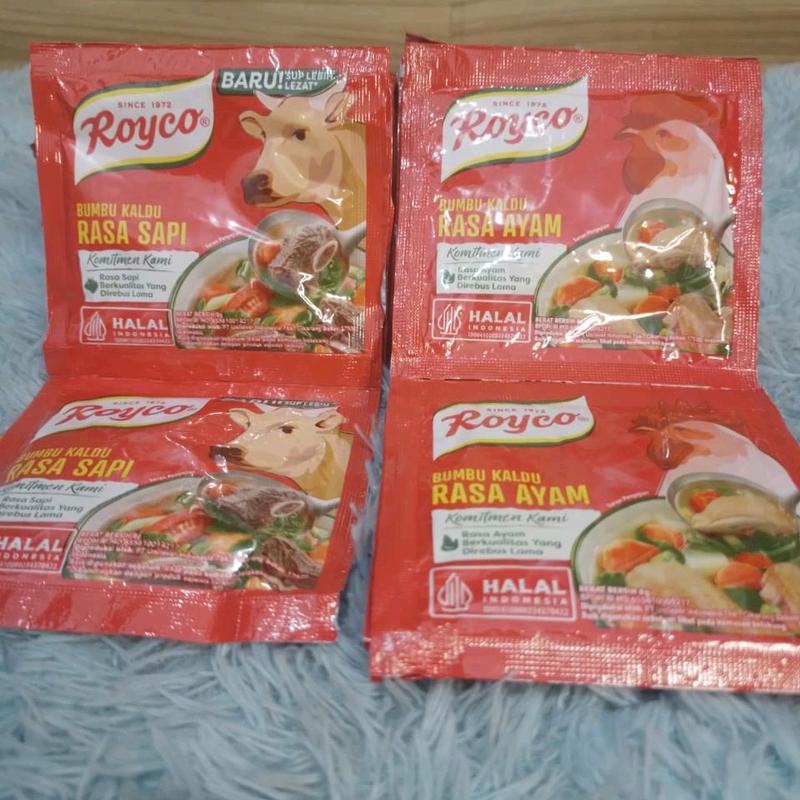 Grosir!! Bumbu ROYCO Penyedap Rasa Pilihan Sapi Dan Ayam Menambah ...
