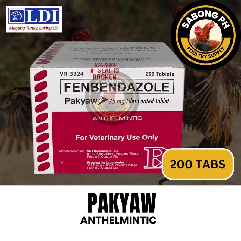 Pakyaw 200 TABS for Gamefowl - TikTok Shop Philippines