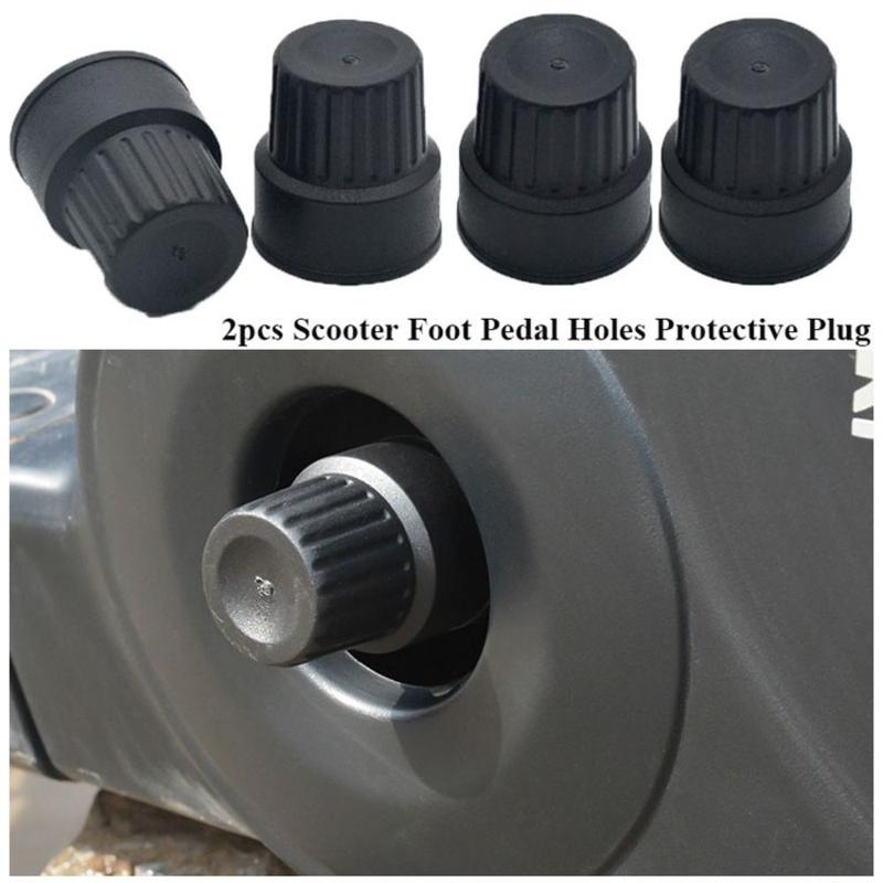 2pcs High Quality Black Scooter Protective Plug 30*25*35mm Accessories ...