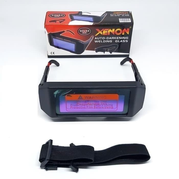 XENON Kacamata Las Otomatis - Welding Glass Auto Darkness - Shop ...