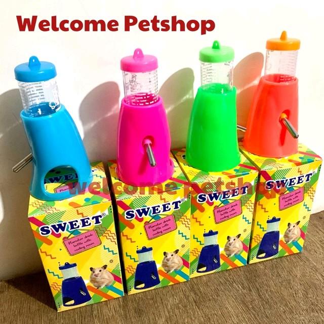 BOTOL MINUM 80ml + DUDUKAN HAMSTER / TEMPAT MINUM HAMSTER - Shop ...