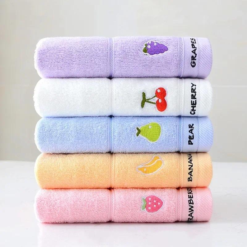 Tuala Mandi Bayi, Bahan Kapas, Rekaan Buah Kartun, Tuala Muka, - TikTok ...
