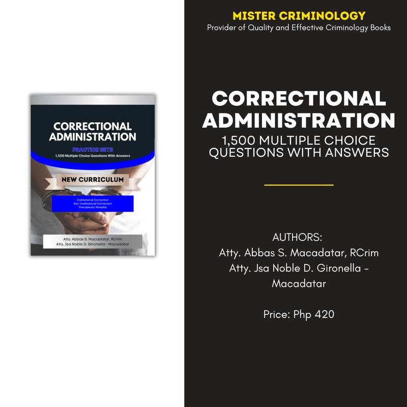 Correctional Administration - 1500 Multiple Choice Questions - TikTok Shop Philippines