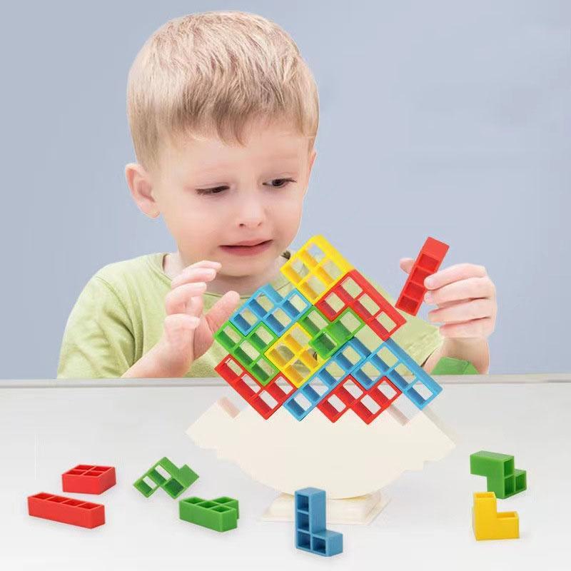 Tetra Tower Game Stacking Blocks Stack Building Blocks Balance Puzzle ...