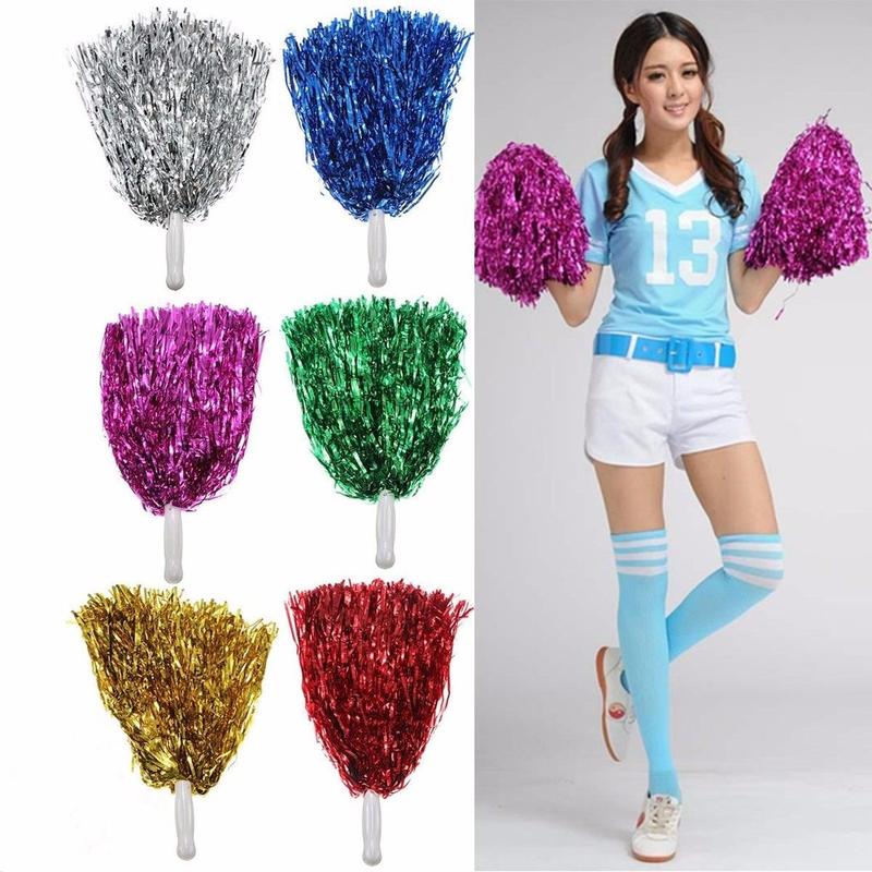 Metallic Cheerleader Pom Pom - TikTok Shop Malaysia