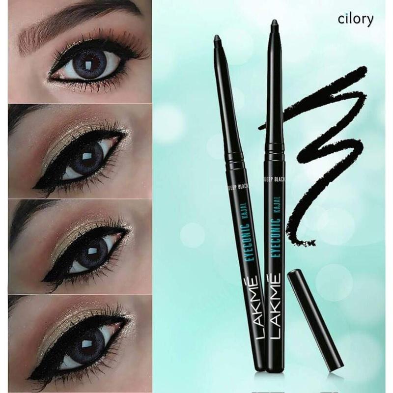 EYELINER, LAKME, KAJAL DEEP BLACK, EYECONIC Hitam Celak wawa eyeliner ...