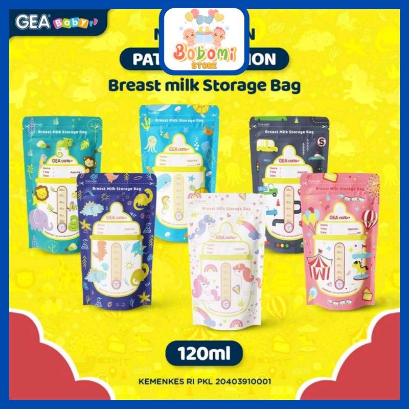 [TERBARU] KANTONG ASI GEA BABY PLASTIK ASIP BREASTMILK STORAGE BAG ...