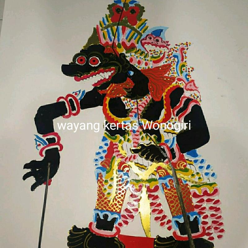 wayang Buto Raton hitam Amral Kumbakarna 80 cm - Shop | Tokopedia
