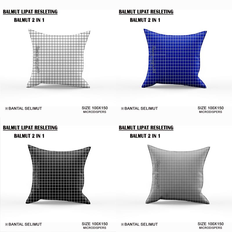 Balmut Kotak 2in1 / Bantal Selimut mini anak ukuran 100x150 - Shop ...