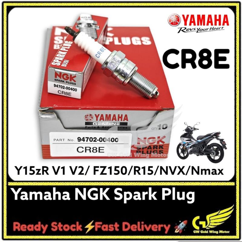 YAMAHA NGK SPARK PLUG CR8E FOR Y15 R15 MT15 FZ150 MT25 R25 XJ6 - TikTok ...