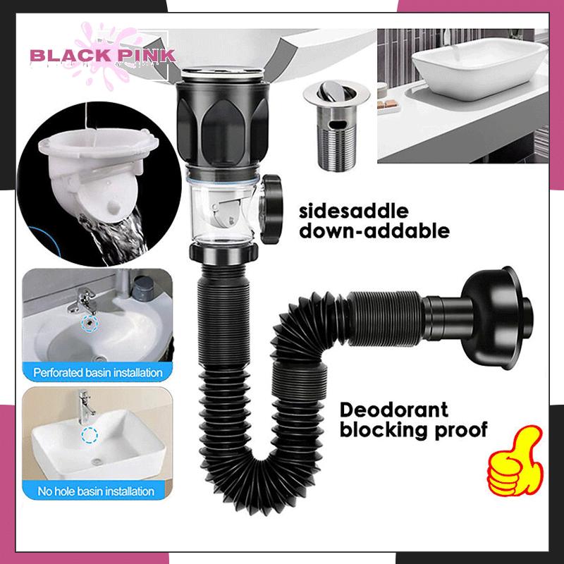 BP MALL Universal Sink Drain Pipe Flip cover and drain pipe - TikTok ...