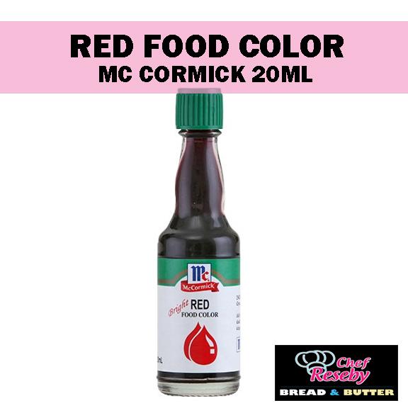 RED FOOD COLOR MC CORMICK 20ML - TikTok Shop Philippines