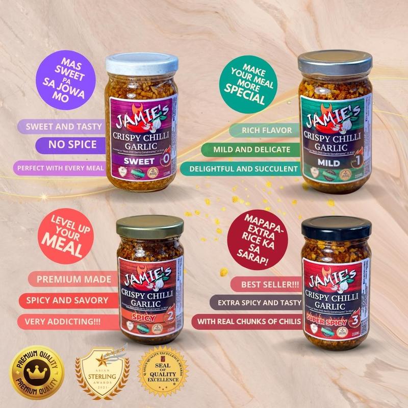 Jamie's Crispy Chilli Garlic - 4 Variants instant food jar - TikTok ...