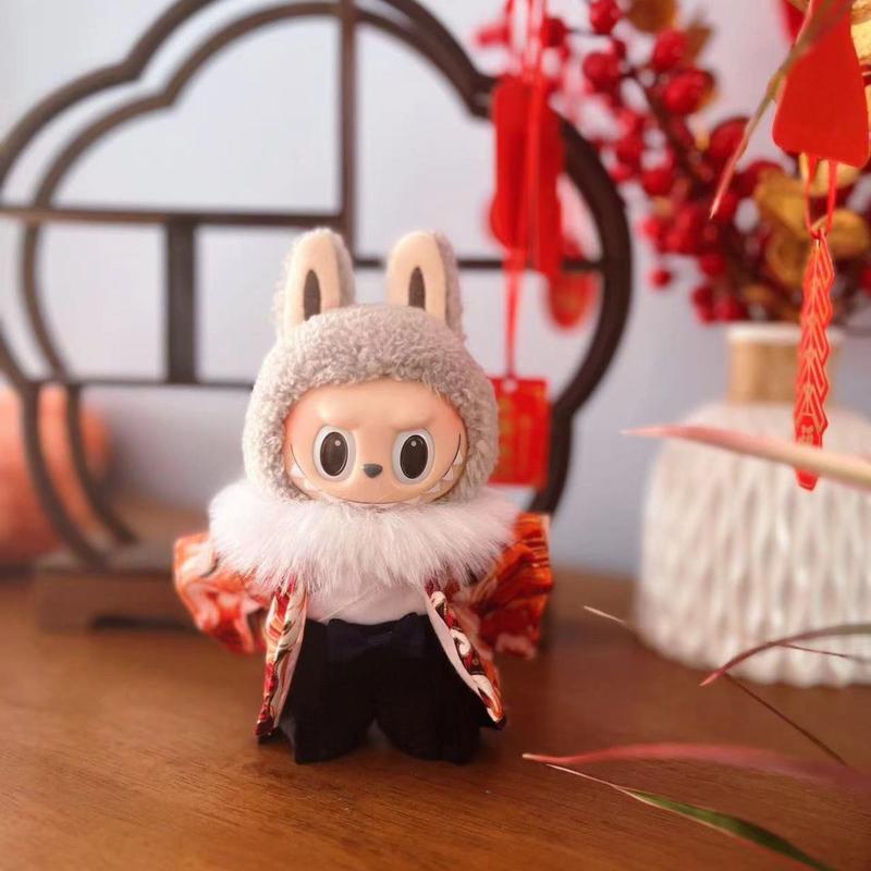17cm LABUBU Doll Clothes Kimono Set Japanese Anime Women's and - TikTok ...