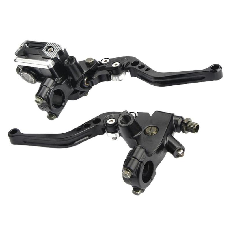 1 Pair 7/8" 22mm Motorcycle Brake Clutch Handlebar Levers Levers ...