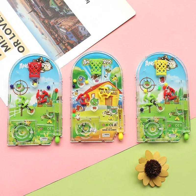 Pinball Game Machine Retro Puzzle Toy Game Board Pocket Pinball ...