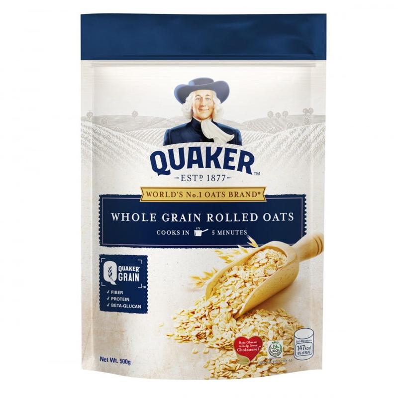 Quaker Whole Grain Rolled Oats 500g - TikTok Shop Philippines