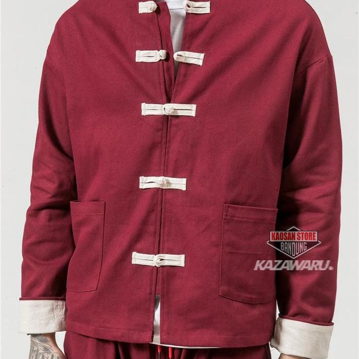 Promo CHEONGSAM PRIA BAJU KEMEJA IP MAN IPMAN WING CHUN MANDARIN ...