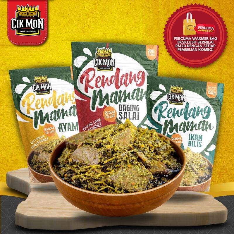 Rendang Maman Cik Mon - Original Gemencheh Negeri Sembilan No 1 ...