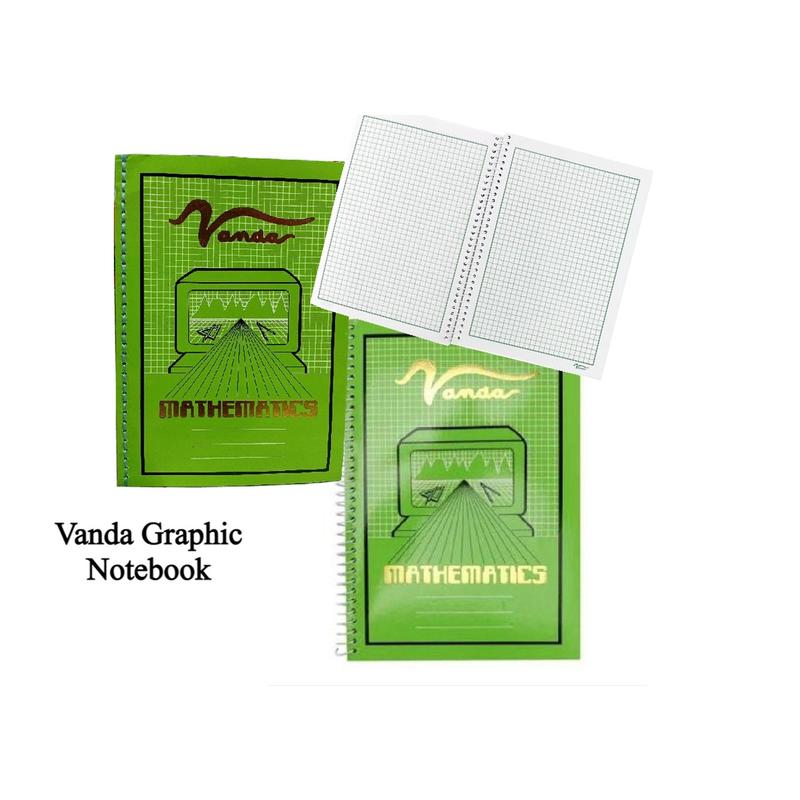 Vanda Mathematics Graphing Notebook Spiral and Yarn 80 Leaves - TikTok Shop Philippines