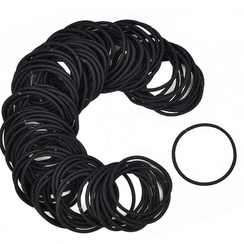 Gelang Getah Anjal Tinggi Hitam Lancar, Diameter 3mm, Tidak ...