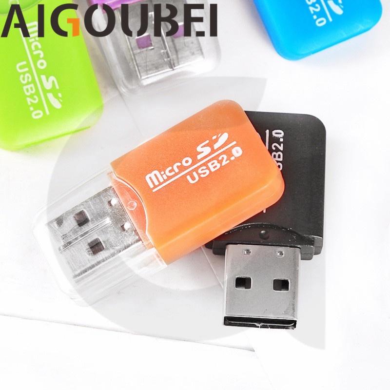 5 Colors Mini USB SD/MMC Card Reader TBPH Hot Mini 480 Mbps COD ...