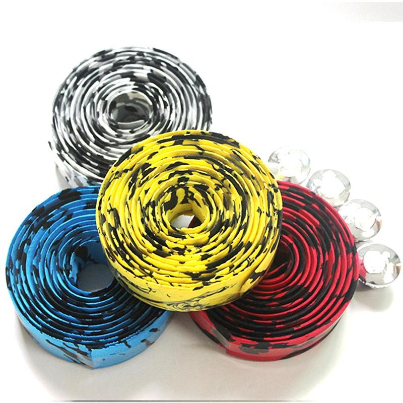 Camouflage Racing Bicycle Handle Belt Anti-Slip Bicycle Handlebar ...