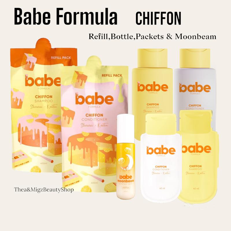 BABE FORMULA CHIFFON SHAMPOO AND CONDITIONER(Thea&MigzBeautyShop ...