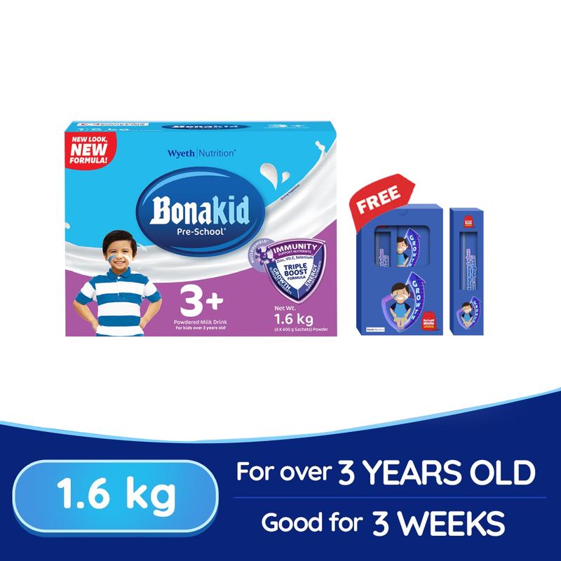 BONAKID PRE-SCHOOL 3+ Powdered Milk Drink for Children Over - TikTok ...