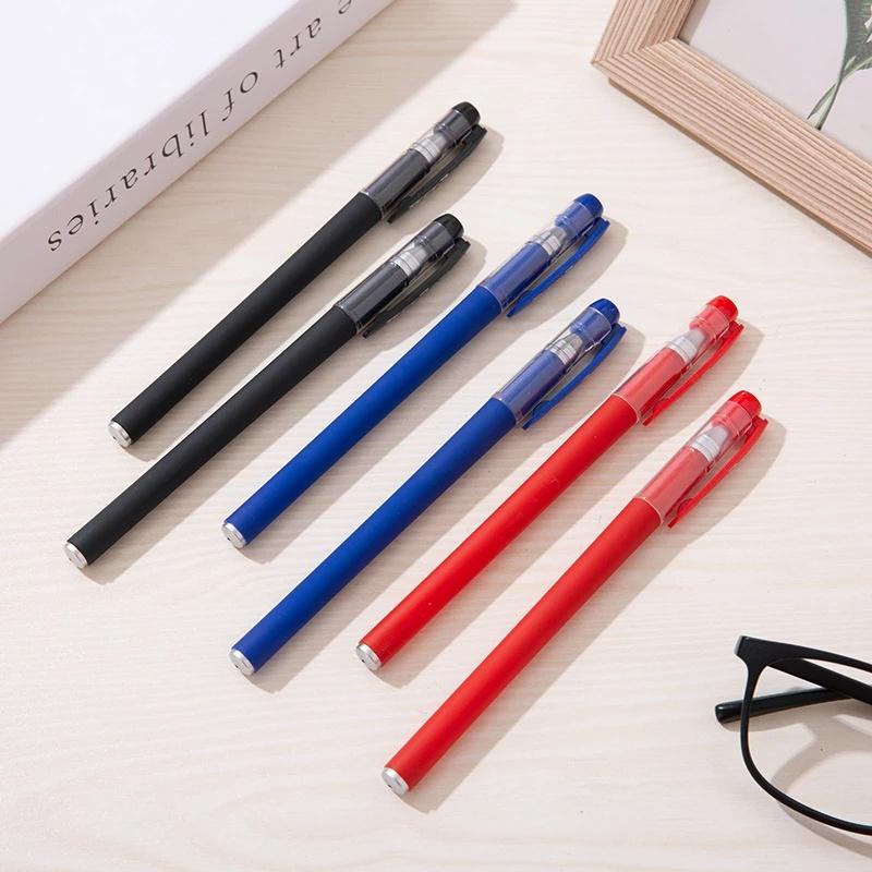 Pen gel, alat tulis, pen tulis, dakwat hitam / merah / biru, - TikTok ...