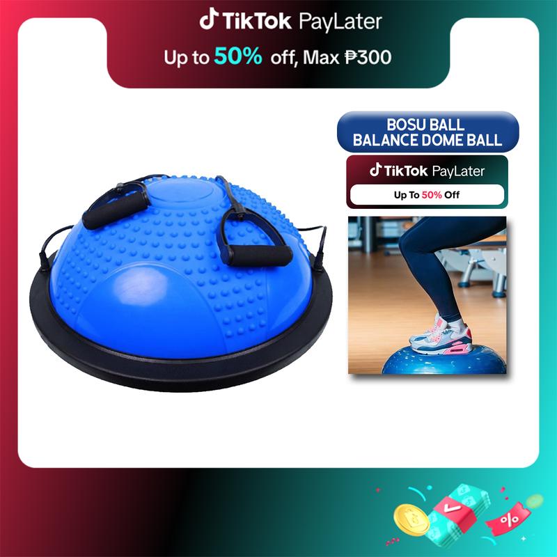 KEMILNG: Exercise Balance Dome Ball Wide Stability Bosu Ball - TikTok ...
