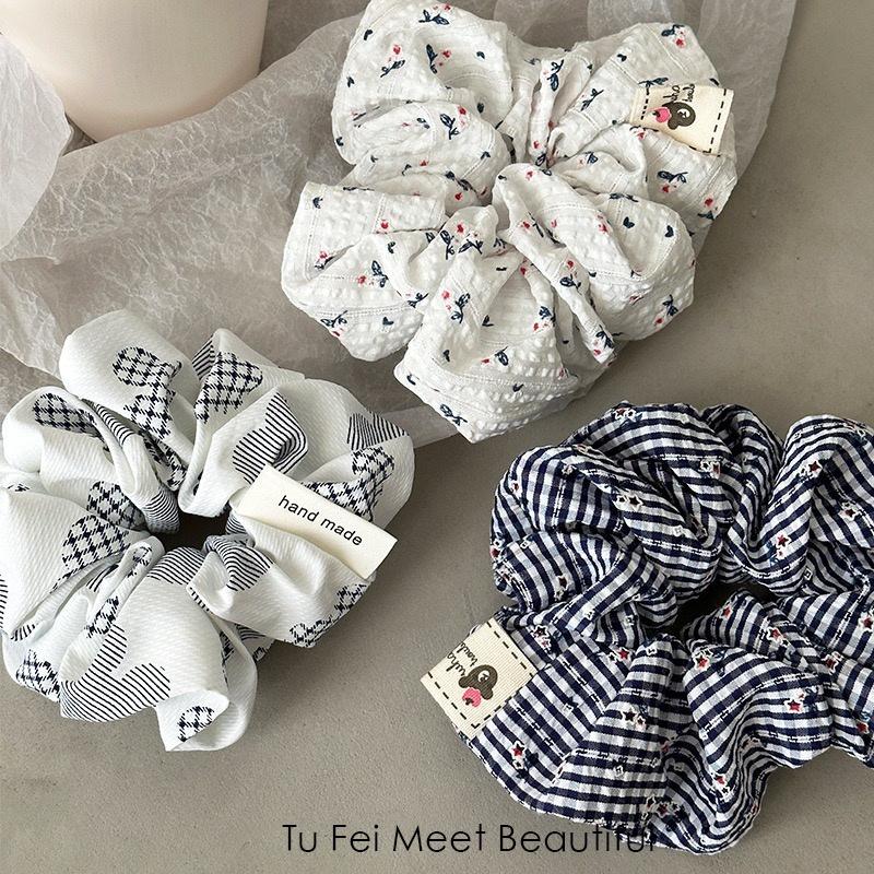 Town Shell - Maru Pattern Korean Big Scrunchy / Scrunchie / Scrunchies ...