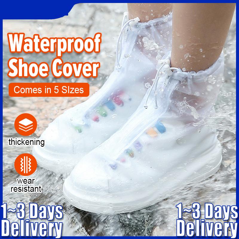 【SG Ready Stock】Waterproof PVC Shoe Covers , Anti Slip, Snow - TikTok ...