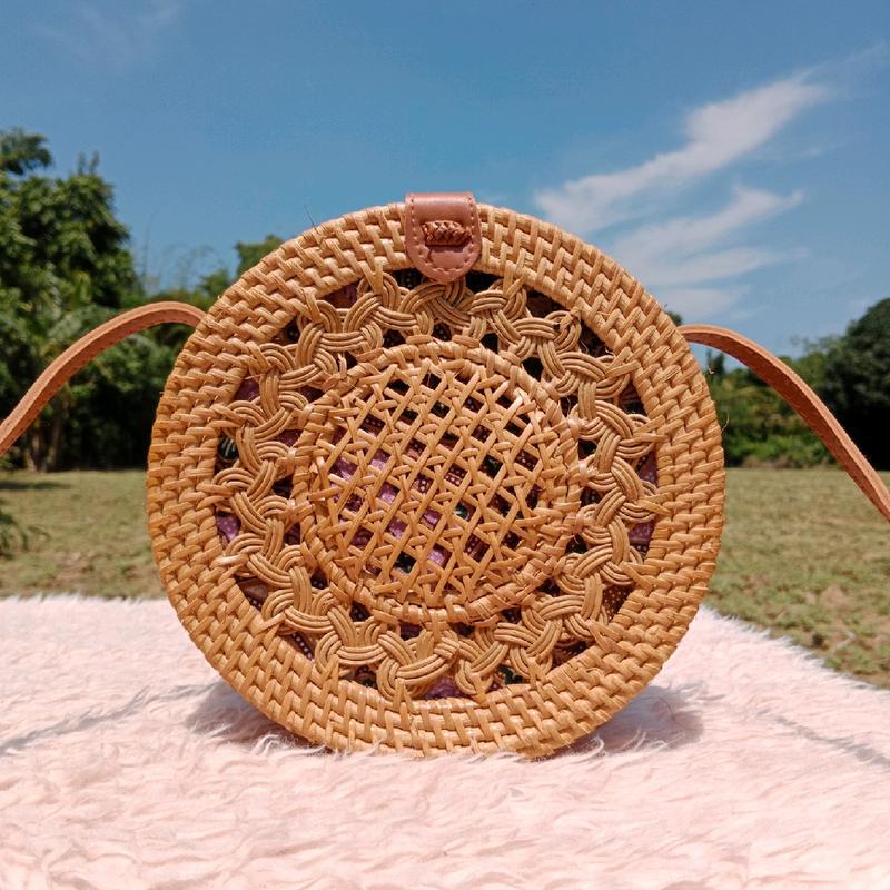 Classic round rattan bags - TikTok Shop Philippines