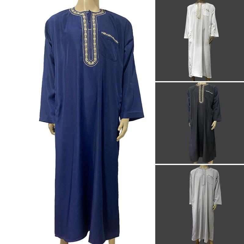 New Spring & Summer Arab Muslim Thobe Clothing, Muslim Men's Wear ...