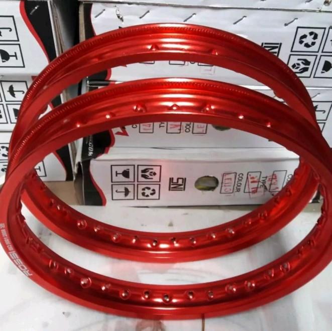 VELK RING 17 RED SEPASANG/DEPAN BELAKANG - Shop | Tokopedia