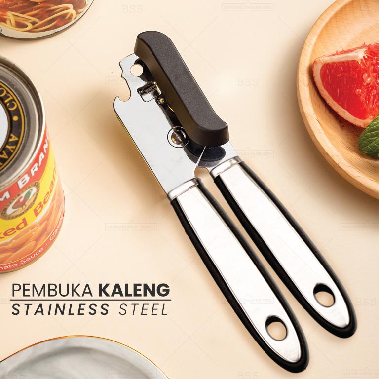 Alat Pembuka Kaleng Tutup Botol Can Opener Hitam Tebal Premium - Shop ...